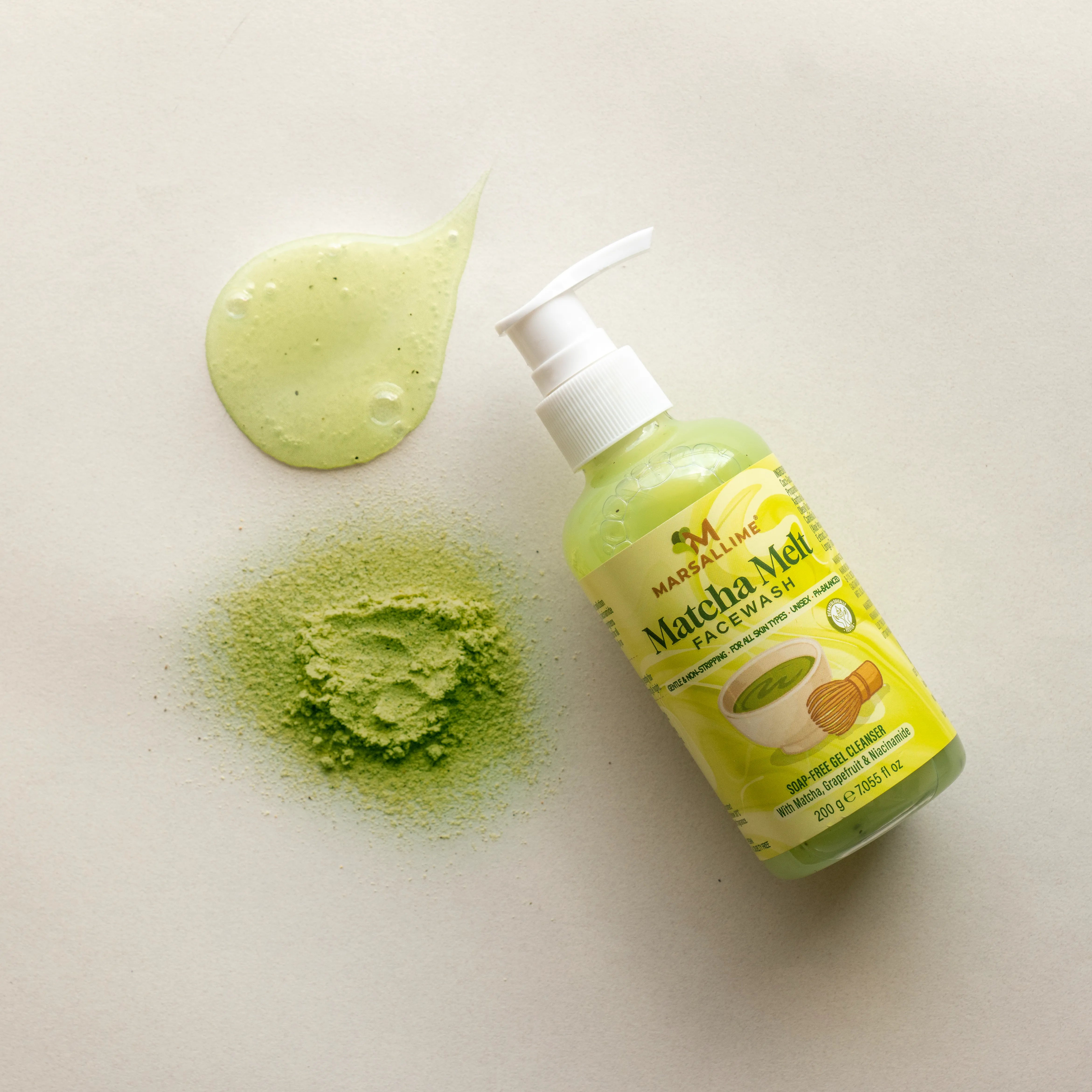 Matcha Melt Face Wash | Gentle Jelly Cleanser – Marsallime